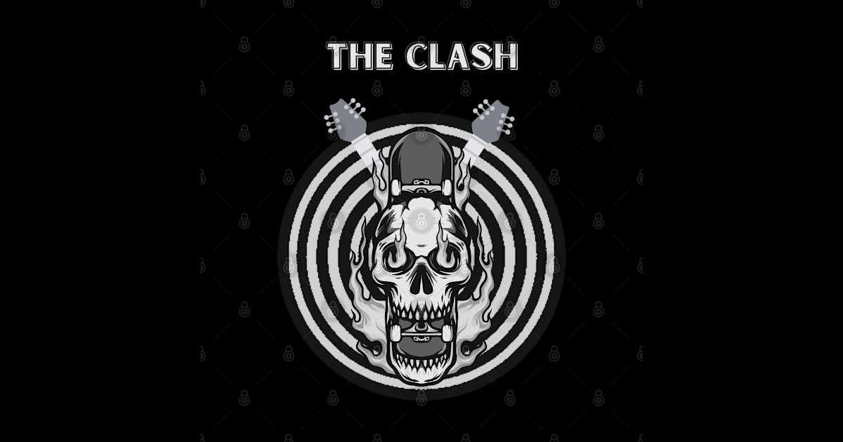 The Clash Band - The Clash - Sticker | TeePublic