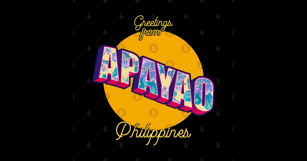 Greetings from APAYAO Philippines! - Philippines - Sticker | TeePublic