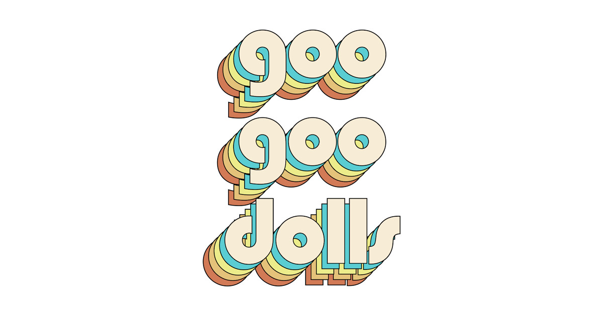 goo goo dolls - vintage color - Goo Goo Dolls - T-Shirt | TeePublic