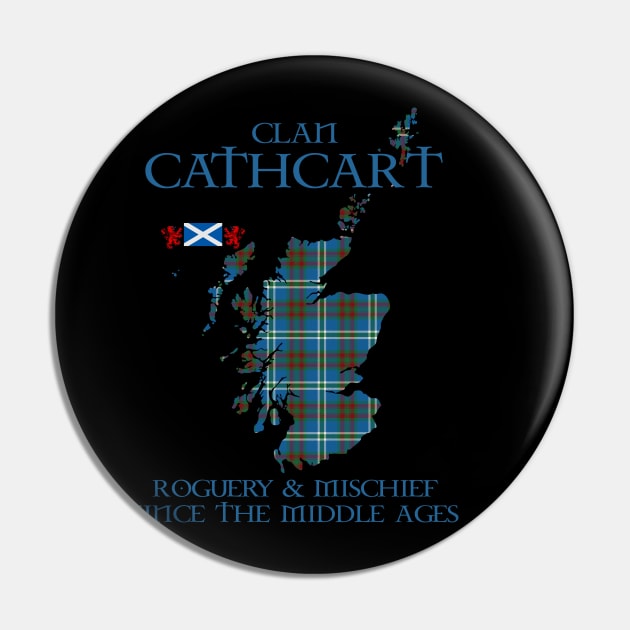 Clan Cathcart tartan Scotland map Saltire flag and lion rampant ...