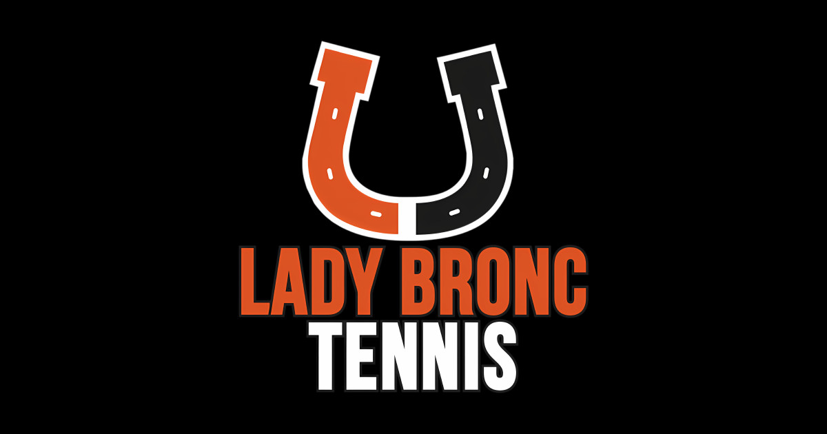 Lady Bronc Tennis - Lady Bronc Tennis - Sticker | TeePublic