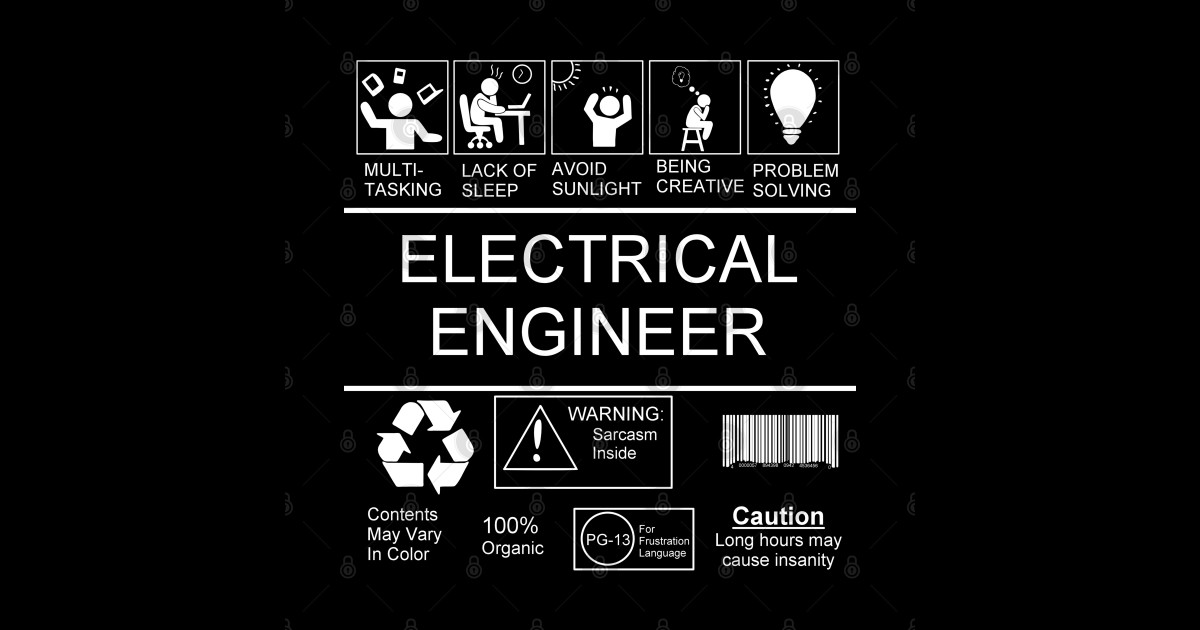 Electrical Engineer - Engineer - Sticker | TeePublic