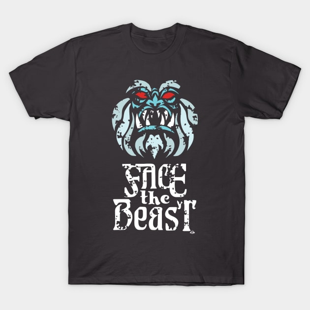Face the Beast - Disney - T-Shirt | TeePublic