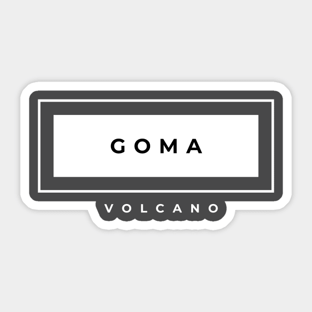 goma tshirt design - Tshirtdesign - Sticker | TeePublic