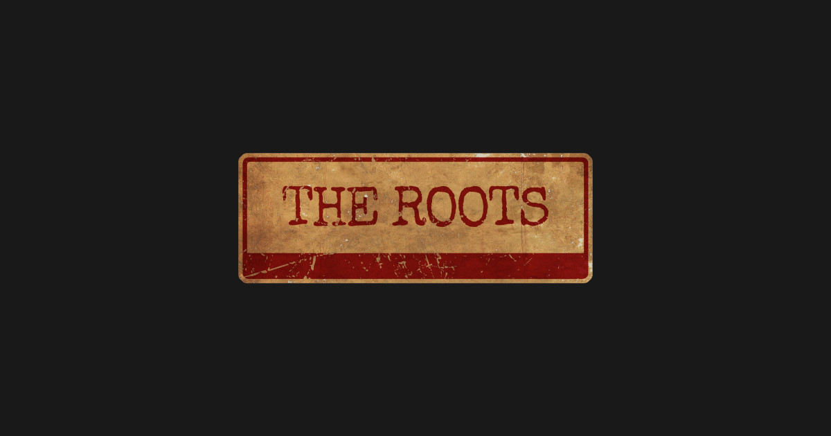 THE ROOTS siple text gold retro, vintage - The Roots - T-Shirt | TeePublic