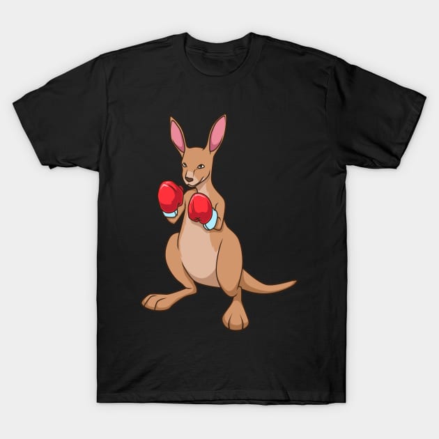 how to draw a kangaroo with boxing gloves