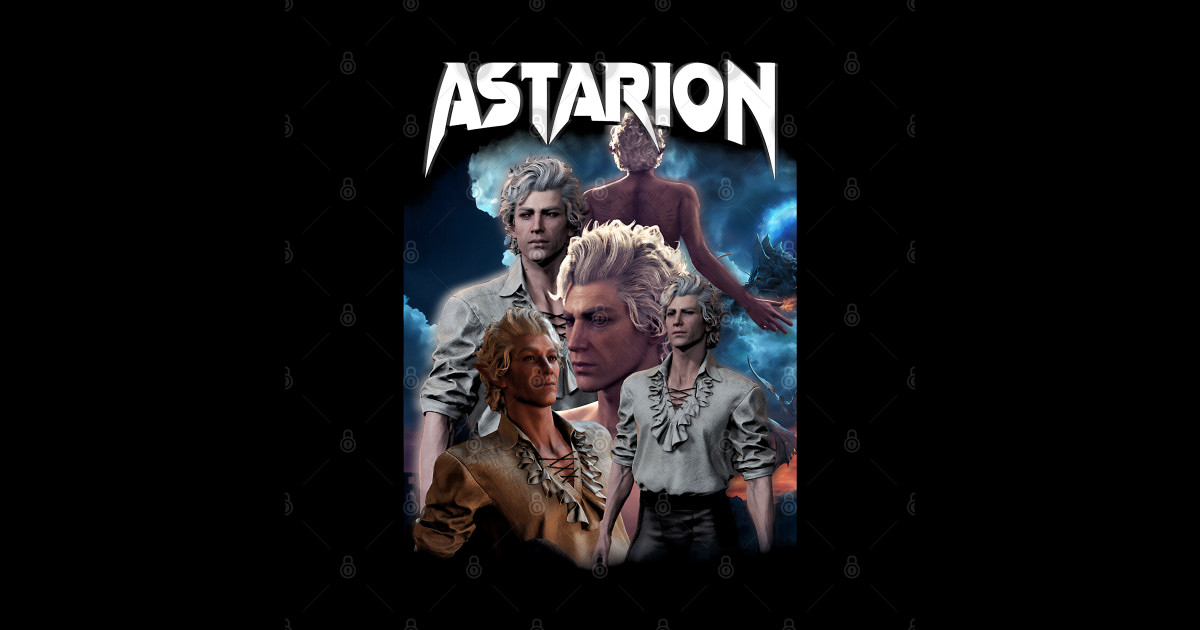 Astarion from "Baldur's Gate 3" - Astarion - Sticker | TeePublic