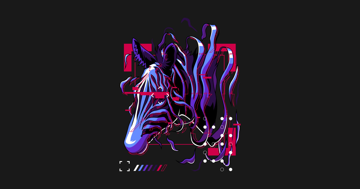 Glitched - Cyberpunk - T-Shirt | TeePublic