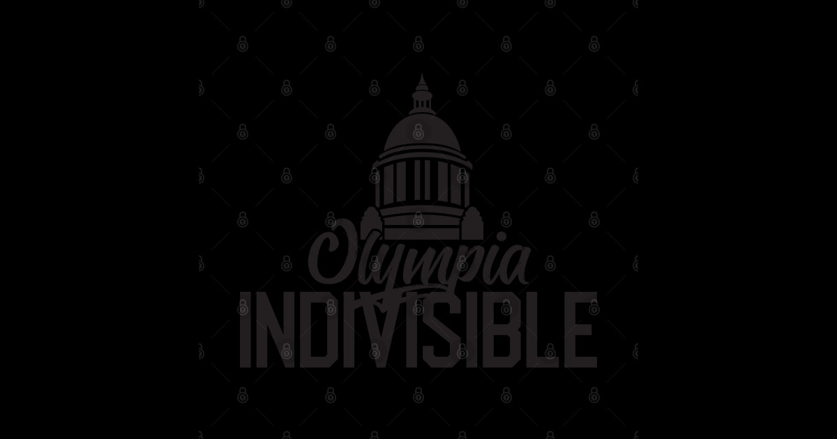 Olympia Indivisible Official Logo Wear - Black & White - Olympia ...