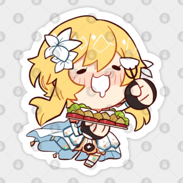 Genshin Impact Lumine - Genshin Impact - Sticker | TeePublic