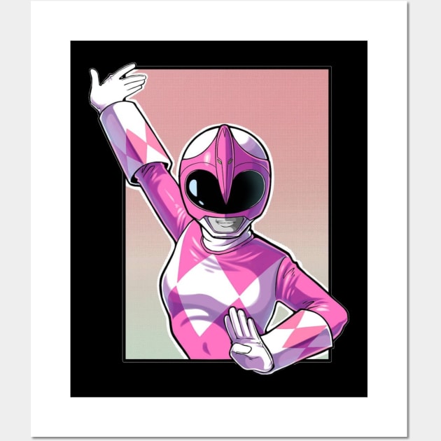 pink ranger - Pink Ranger - Posters and Art Prints | TeePublic