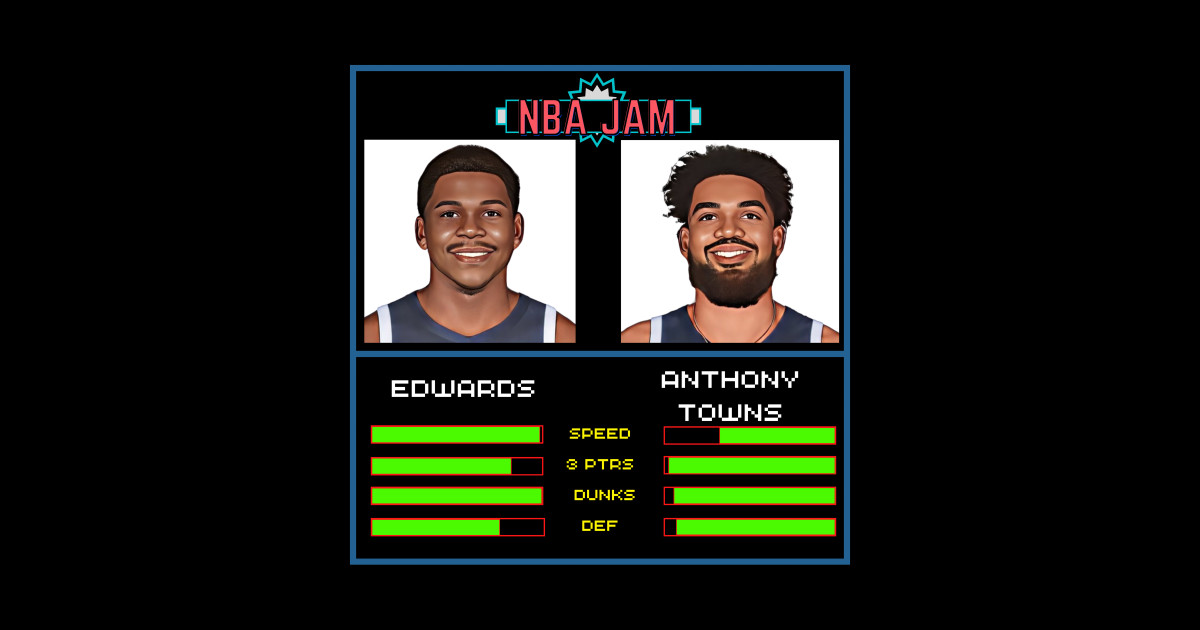 Ant-Man & Kat - NBA Jam Edition - Anthony Edwards - Posters and Art ...