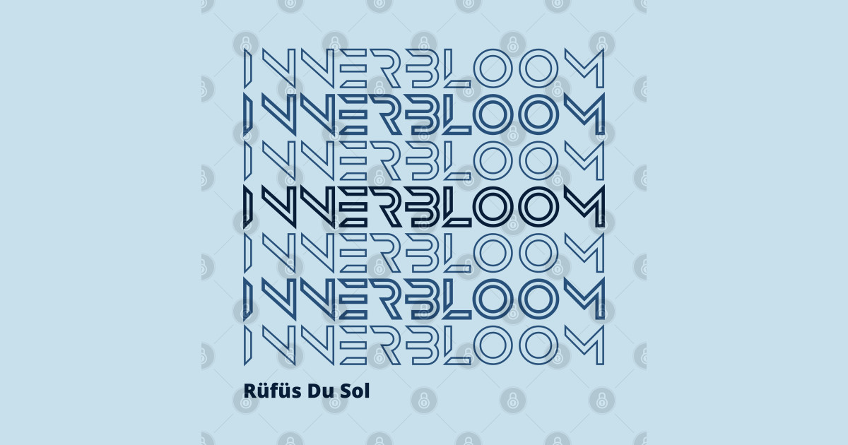 Innerbloom - Rufus Du Sol - Techno Merch - Techno Music Lovers - T ...