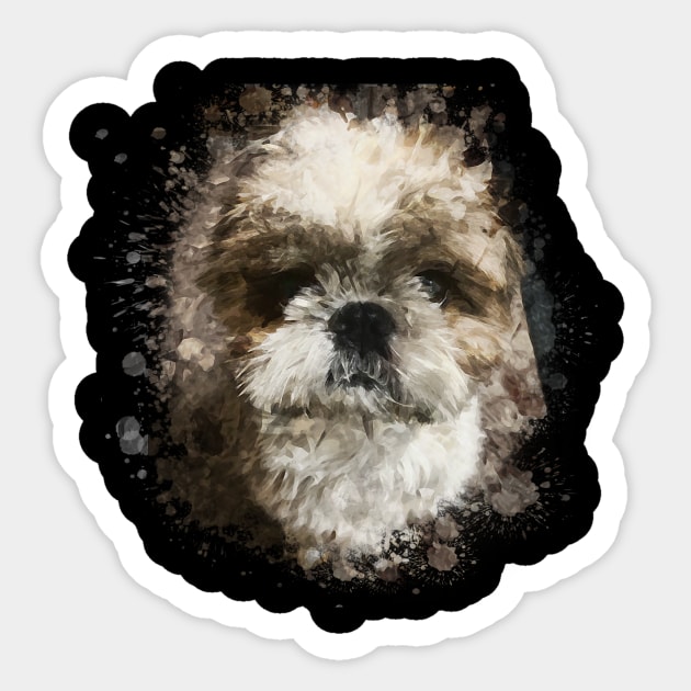 Shih Tzu Puppies - Shih Tzu Dog - Sticker | TeePublic