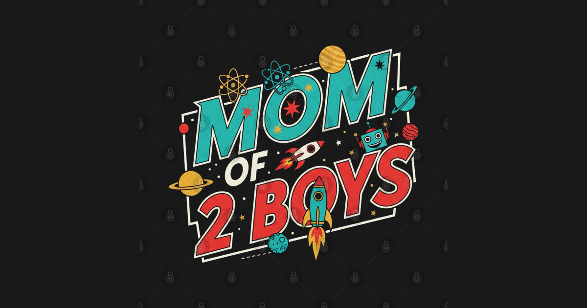 Mom-And-Son - Mom And Son - T-Shirt | TeePublic