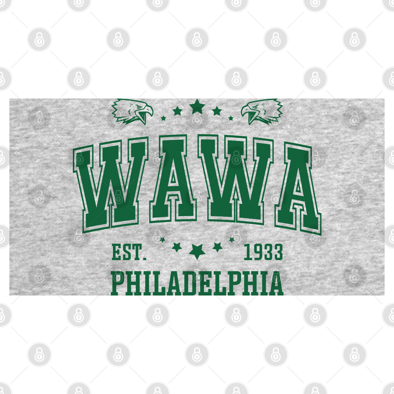 Retro Vintage Eagles Wawa - Eagles Wawa - Hoodie | TeePublic