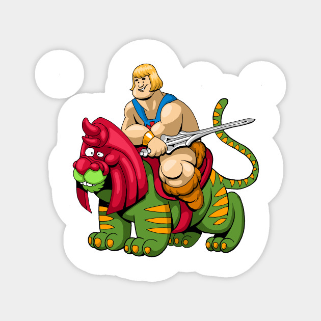 cute he-man - I Have The Power - Sticker | TeePublic