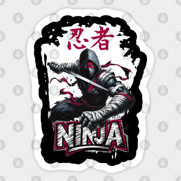 Smoke Bomb Ninja - Ninja - Sticker | TeePublic