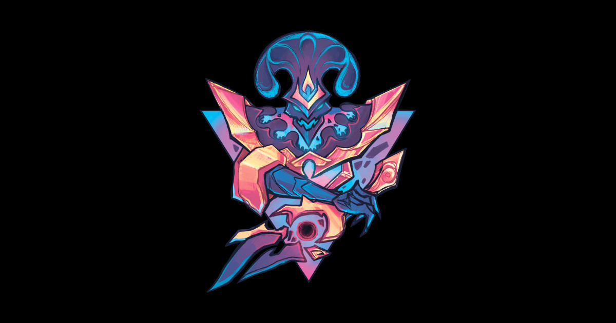 Dark Star Shaco - League Of Legends - Sticker | TeePublic