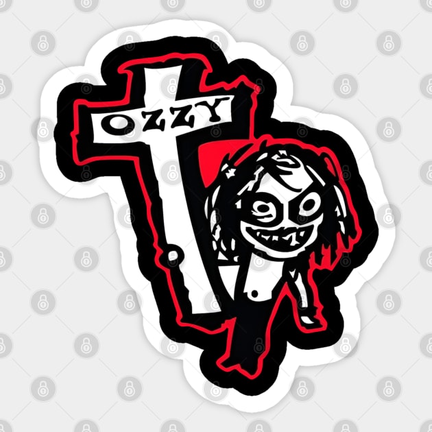 ozzy osbourne - Ozzy Osbourne - Sticker | TeePublic