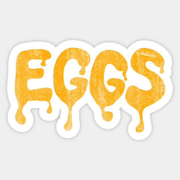 Eggs - Food - Sticker | TeePublic