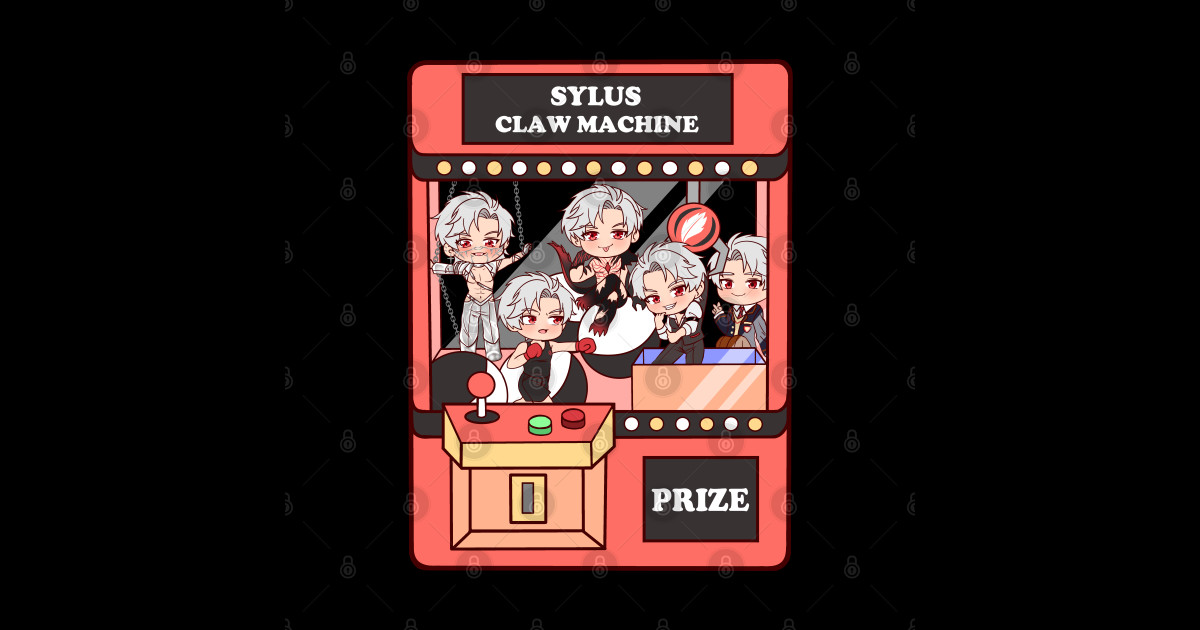 Chibi Sylus Claw Machine - Rafayel - Sticker | TeePublic