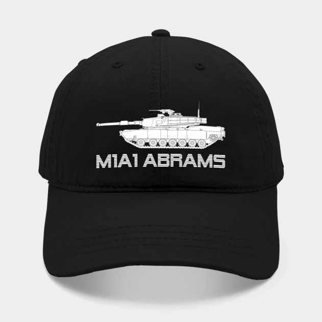 US M1 Abrams Main Battle Tank - Abrams Tank - Hat | TeePublic