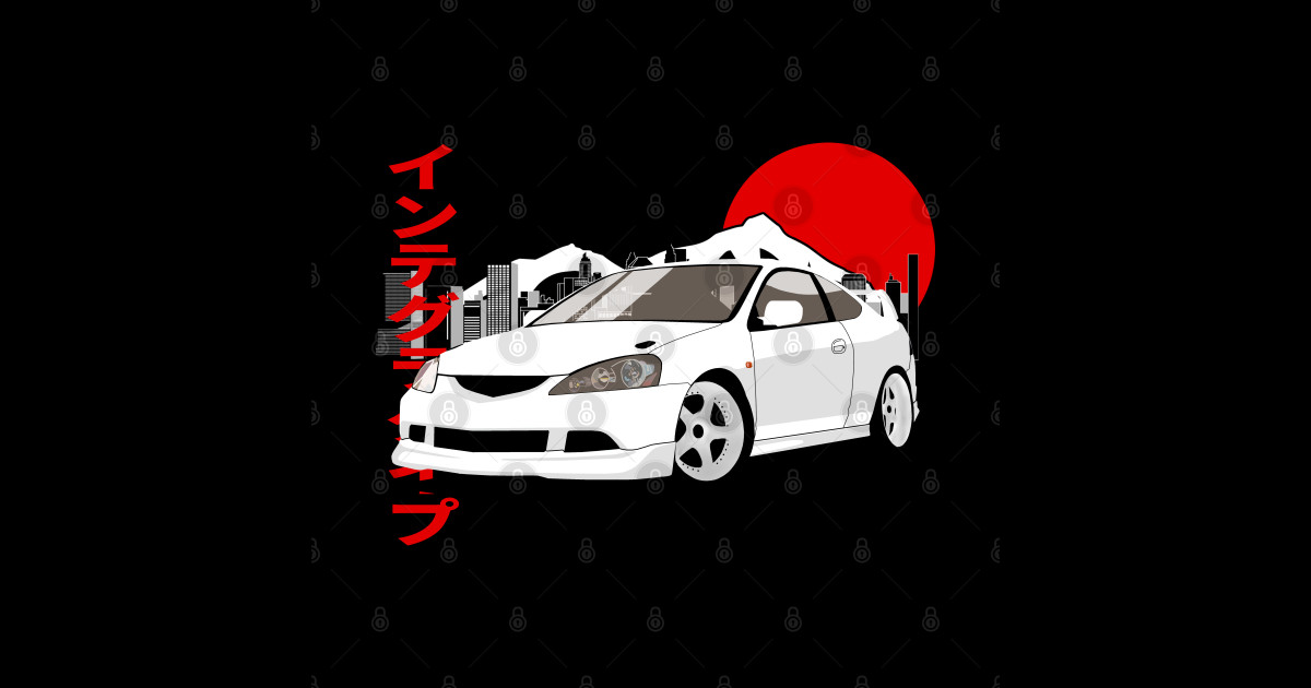 Honda Integra dc5 2001-2006 4th gen - Honda - Posters and Art Prints ...
