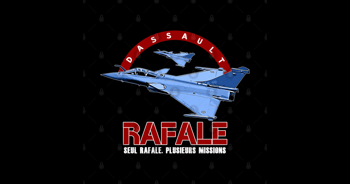 Dassault Rafale French Fighter Jet - Rafale Fighter Jet - Sticker ...