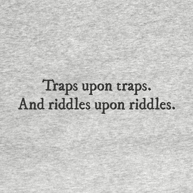 Traps upon traps and riddles upon riddles The Inheritance Games quote ...