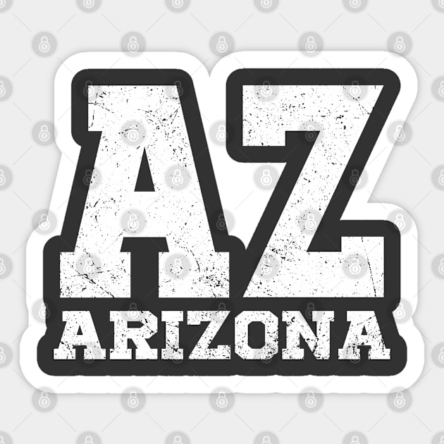 Trendy Vintage Arizona Shirt - Arizona - Sticker | TeePublic