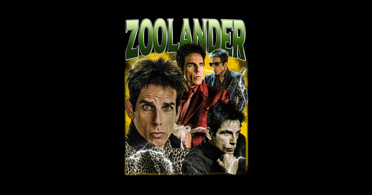 Zoolander Retro Bootleg Retro Bootleg - Zoolander - Sticker | TeePublic