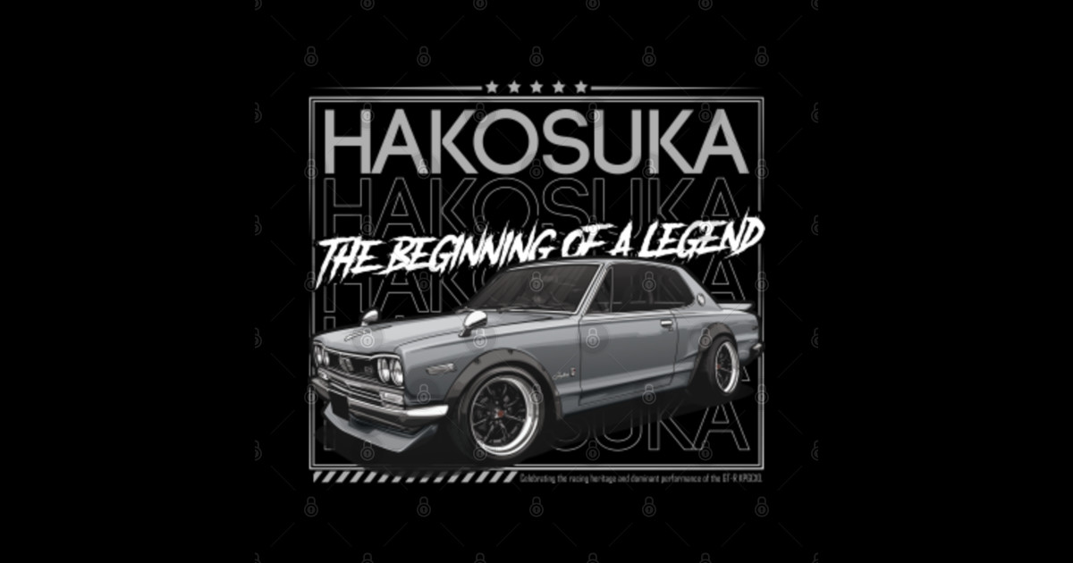 Classic GT-R KPGC10 Hakosuka – Vintage JDM Legend Artwork - Jdm Legend ...