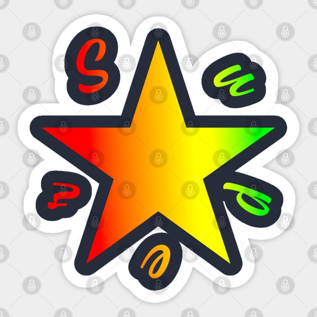 Star - Super Star - Sticker | TeePublic