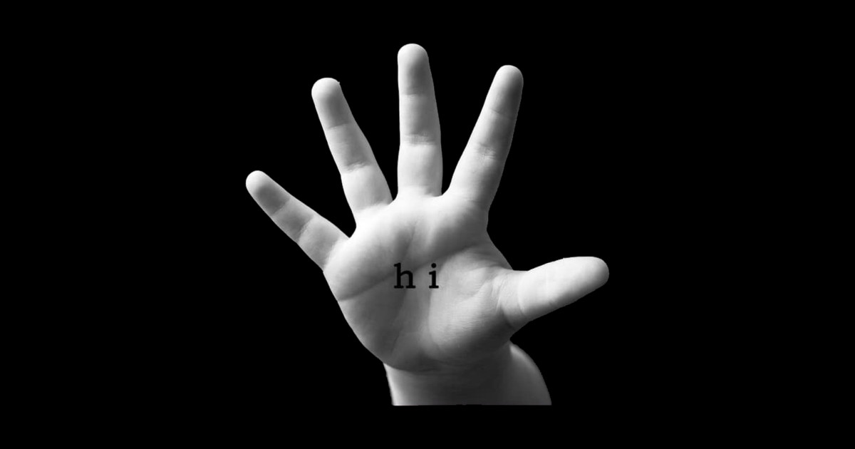 high five hand - High Five - Sticker | TeePublic