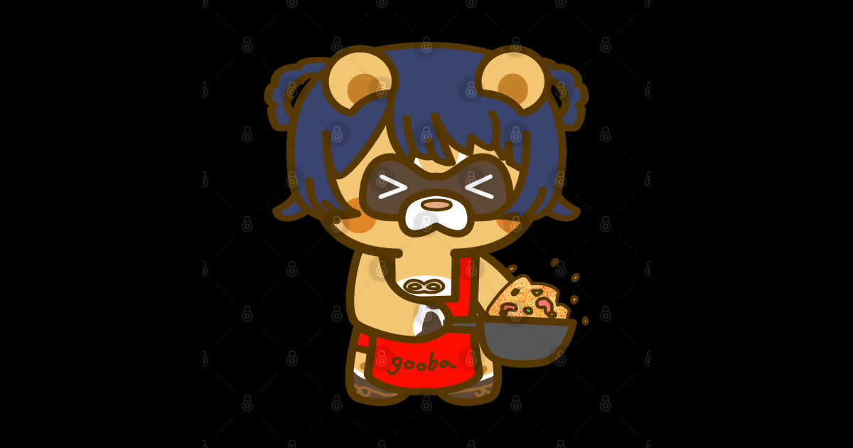 guoba (chef) | (fan-art by smoomaru) - Genshin Impact - Magnet | TeePublic