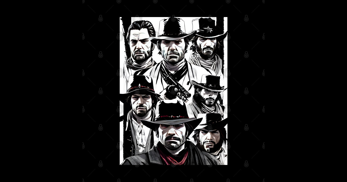 Red Dead Redemption - Posse Up!!! - Red Dead Redemption - Sticker ...