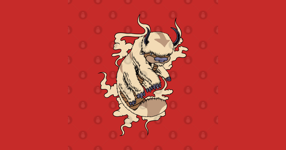 Appa Avatar The Last Airbender - Avatar The Last Airbender - T-Shirt ...
