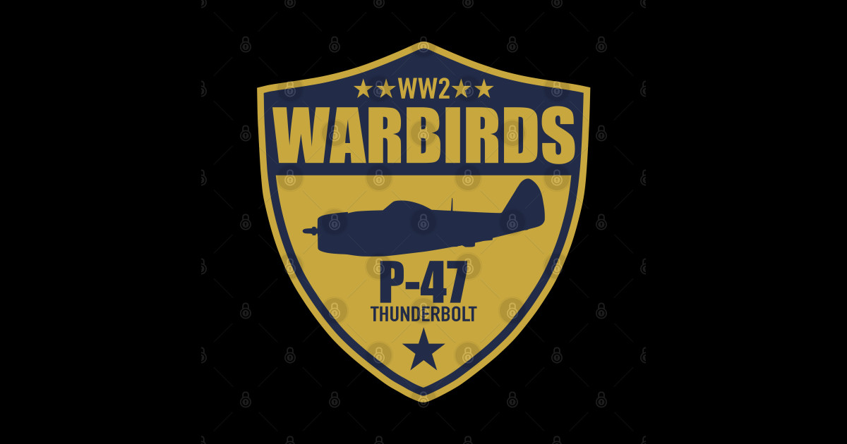 P-47 Thunderbolt - Ww2 P47 Thunderbolt Patch - Sticker | TeePublic