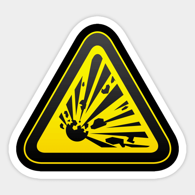 explosive symbol vector