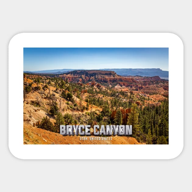 Bryce Canyon National Park - Bryce Canyon National Park - Sticker ...