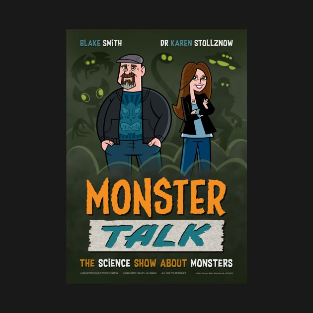 MonsterTalk Poster 2021-2022 - Monstertalk - T-Shirt | TeePublic