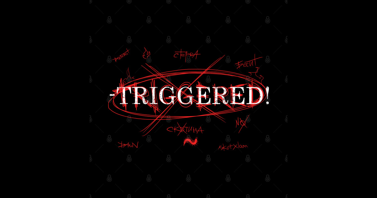 TRIGGERED - Triggered - Sticker | TeePublic