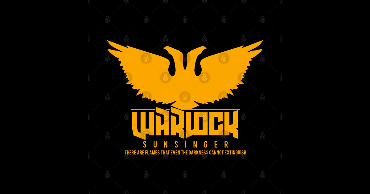 Warlock - Sunsinger - Destiny The Game - Sticker | TeePublic