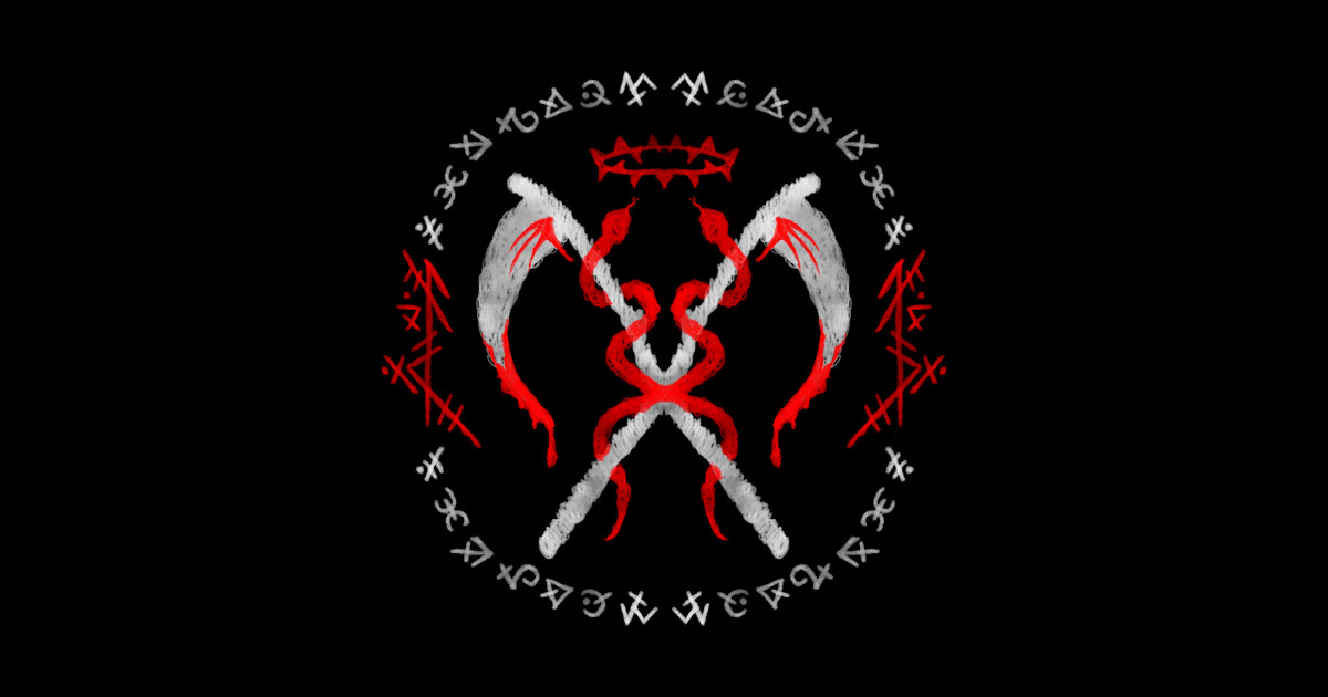 Arcane Serpent Sigil - Serpent - Sticker | TeePublic