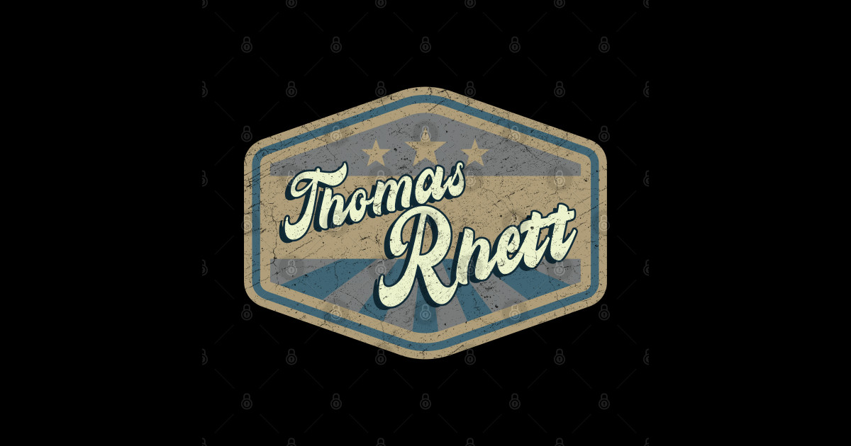 vintage Thomas Rhett - Thomas Rhett - Sticker | TeePublic