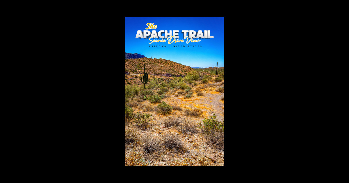 Apache Trail Scenic Drive View - Apache Trail Scenic Drive - Sticker ...