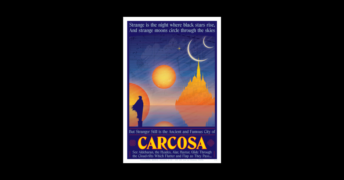 Carcosa Poster v2 - Carcosa - Posters and Art Prints | TeePublic