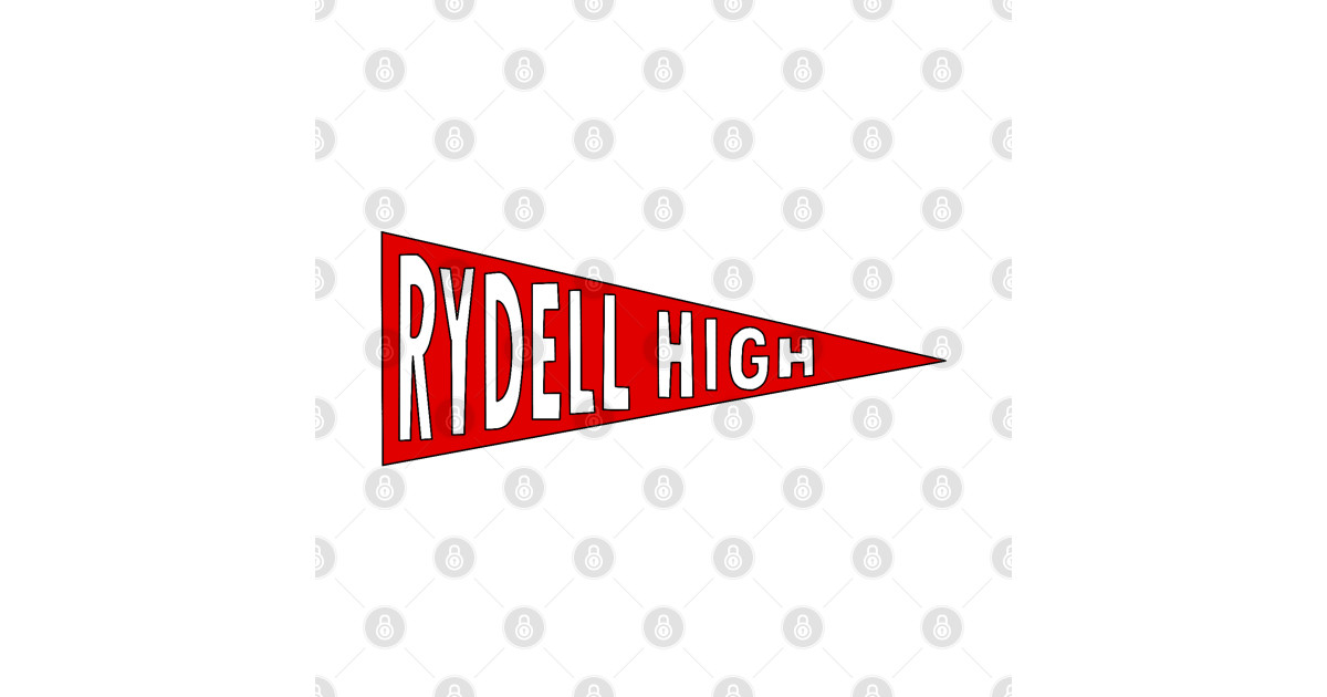 Rydell High Flag - Rydell High - T-Shirt | TeePublic