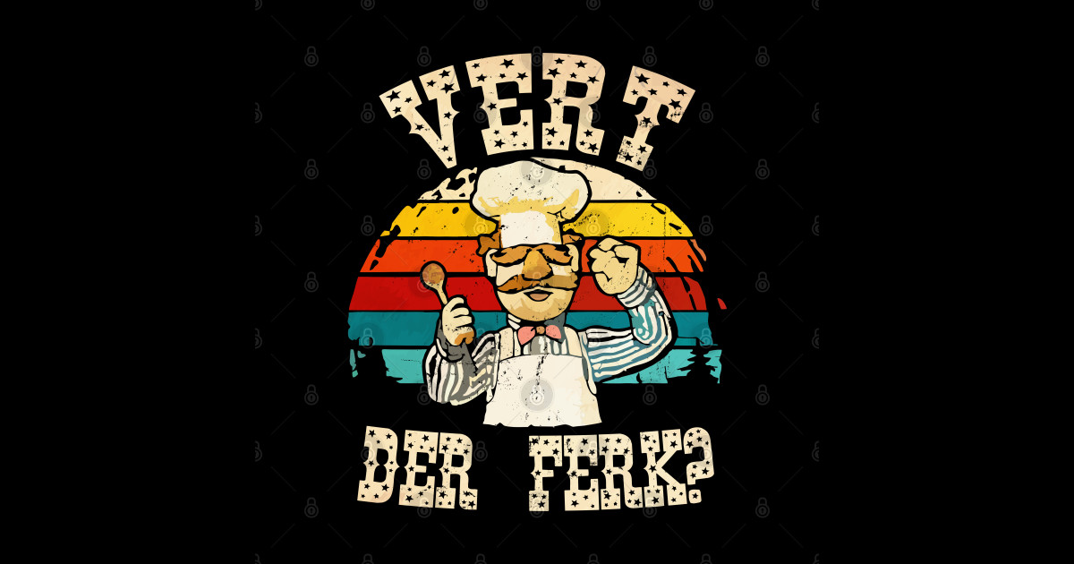 the swedish chef (ART DRAWING) - and The vert der ferk - Swedish Chef ...